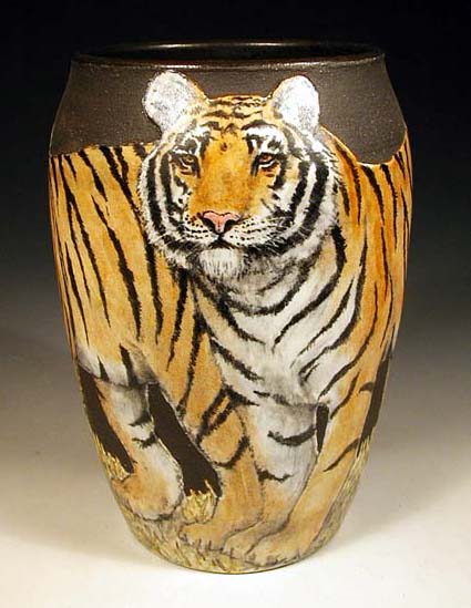 Hand Painted Pottery by Nan Hamilton in Boston MA